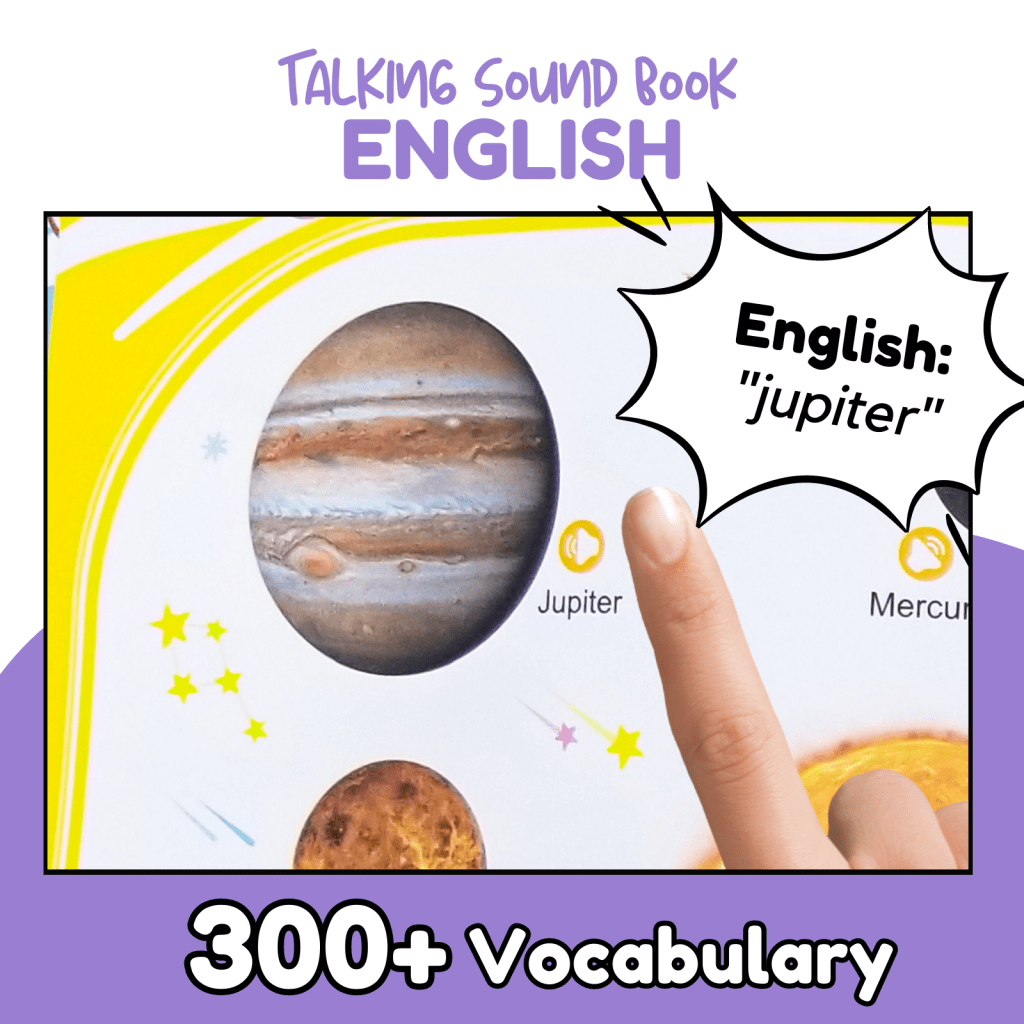 ZEENKIND 300+ Words English Learning Audio Books for Kids, Bilingual ...